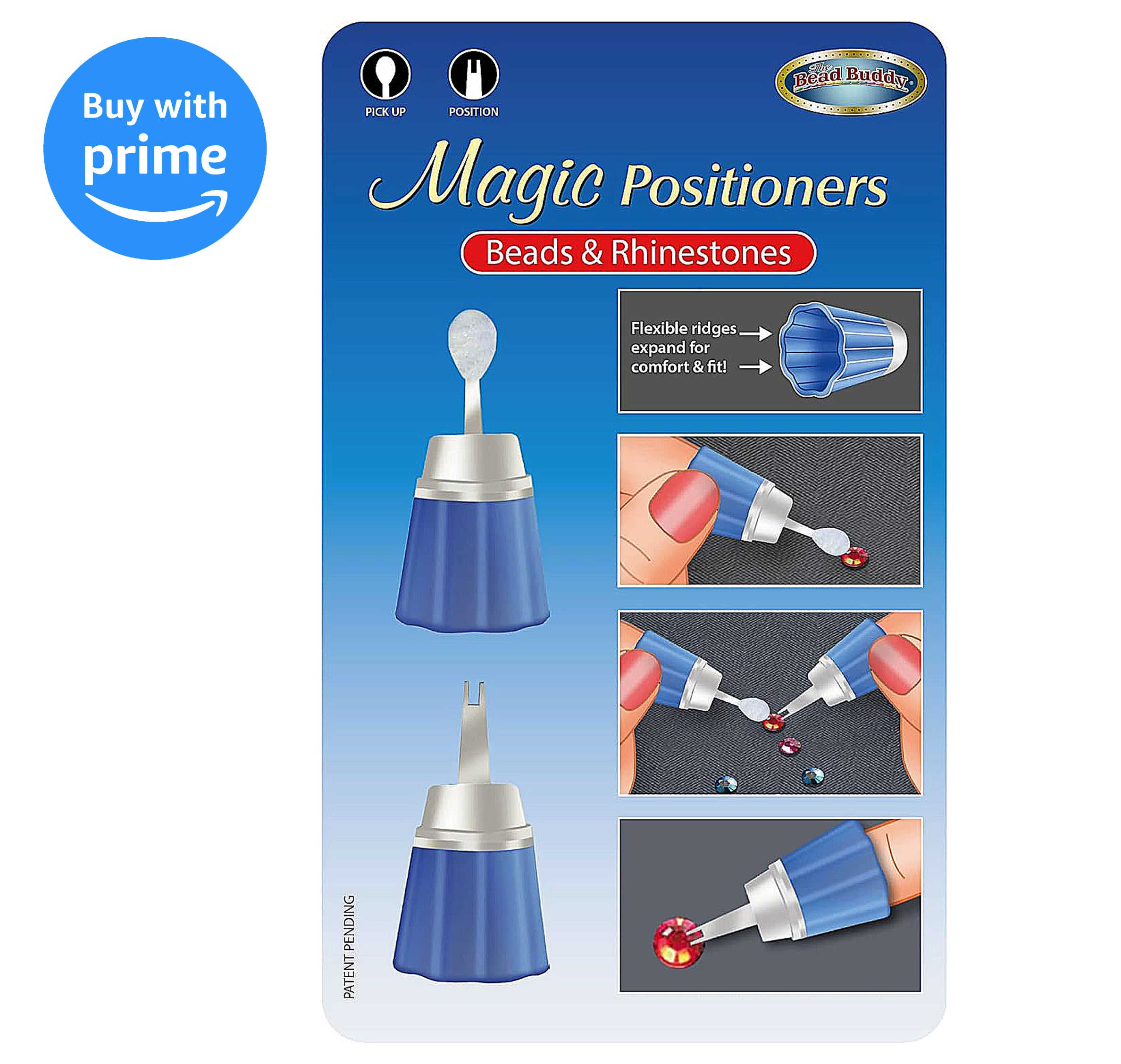 Bead Buddy Magic Positioner-For Beads & Rhinestones – The Bead Buddy